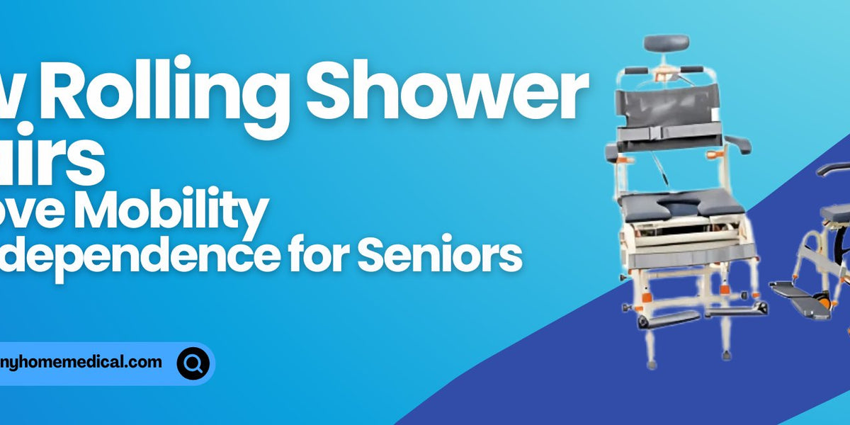 How Rolling Shower Chairs Improve Mobility and Independence for Senior