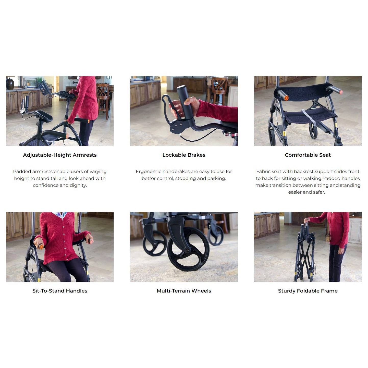 UPWalker Original Backsaver Rollator | Buy Journey Online